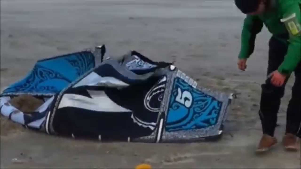 Kite Landboarding speed record - YouTube