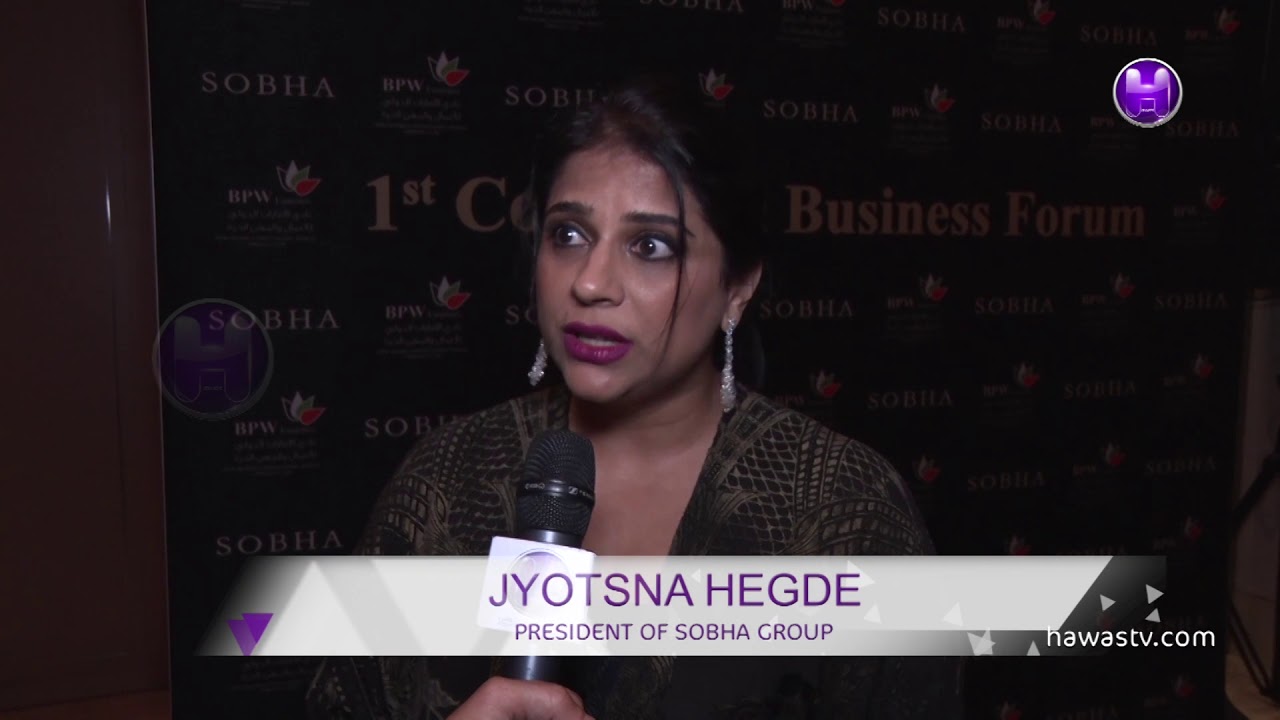 JYOTSNA HEGDE \ President Of Sobha Group \ United Arab Emirates - YouTube