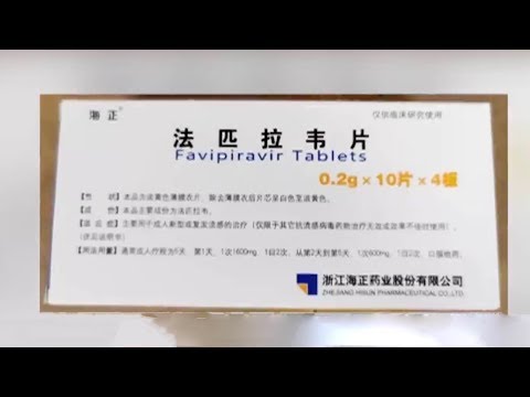 Sale of Favipiravir approved as first potential drug