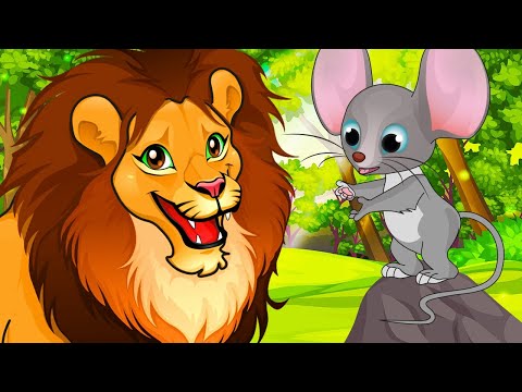 Lion and Mouse / Cartoon in English / Masha Fairy Planet  / Bedtime Stories for Kids