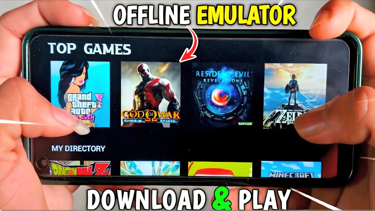 Brand New Offline Emulator For Android l Free Cloud Gaming App - YouTube