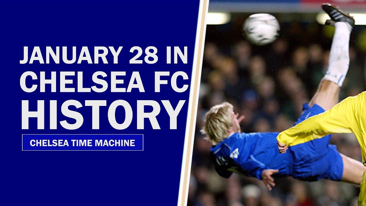 28 January in Chelsea FC History | Eidur Gudjohnsen's Bicycle Kick ...