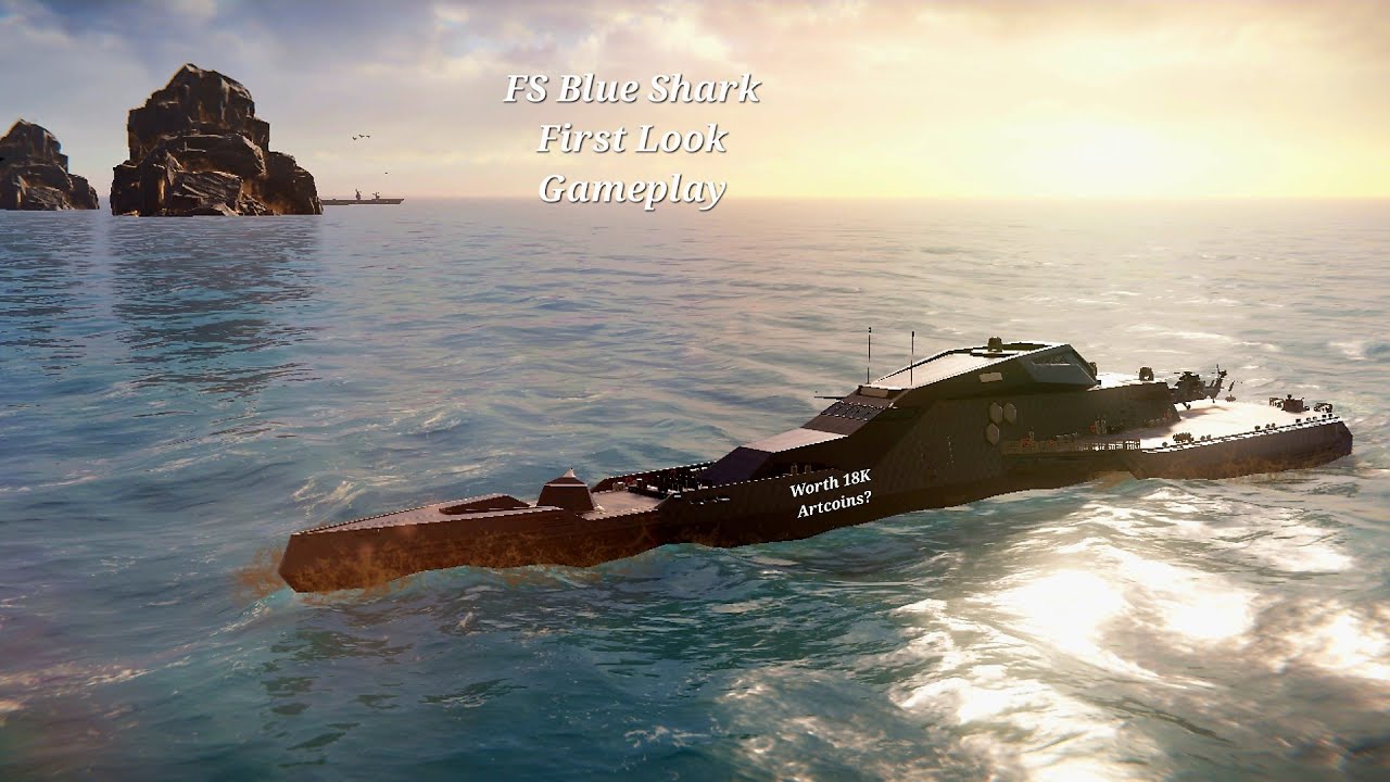 FS BLUE SHARK DETAILED REVIEW || WORTH 18K ARTCOINS || MODERN WARSHIPS ...
