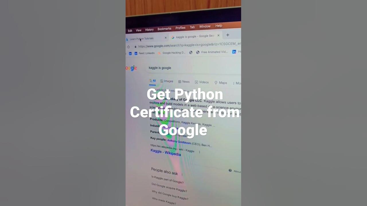 Get Python Certification from Google for free. - YouTube