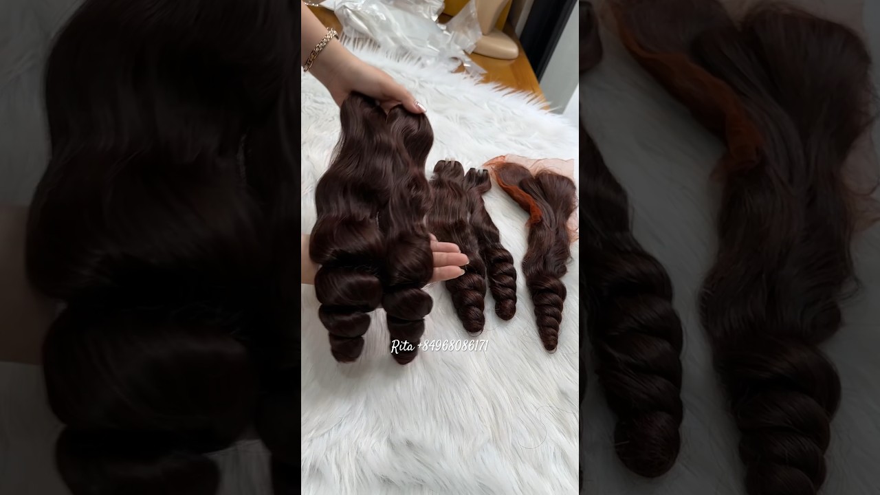 Brown orange curls | Mic Hair - YouTube