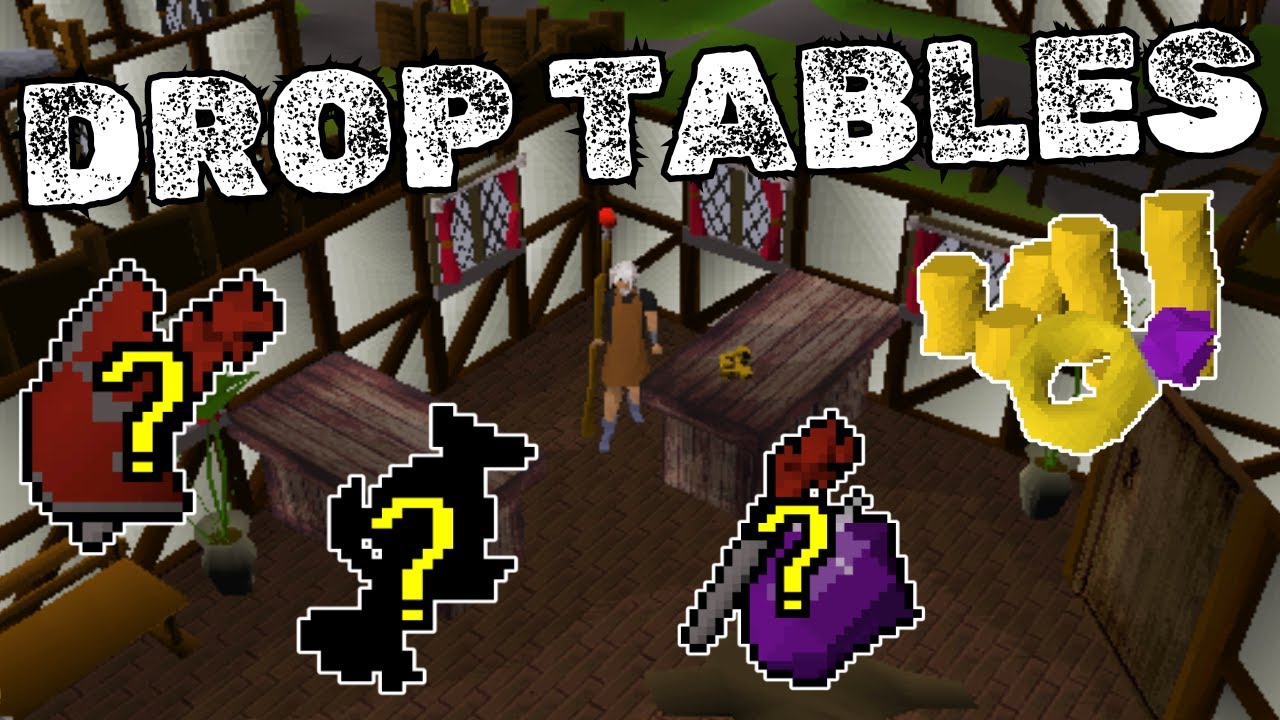 2004scape - Drop Tables and the Ring of Wealth (Ramble) - YouTube