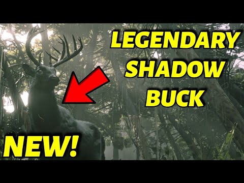 *NEW* Legendary Shadow Buck In Red Dead Online (NATURALIST ROLE) - YouTube