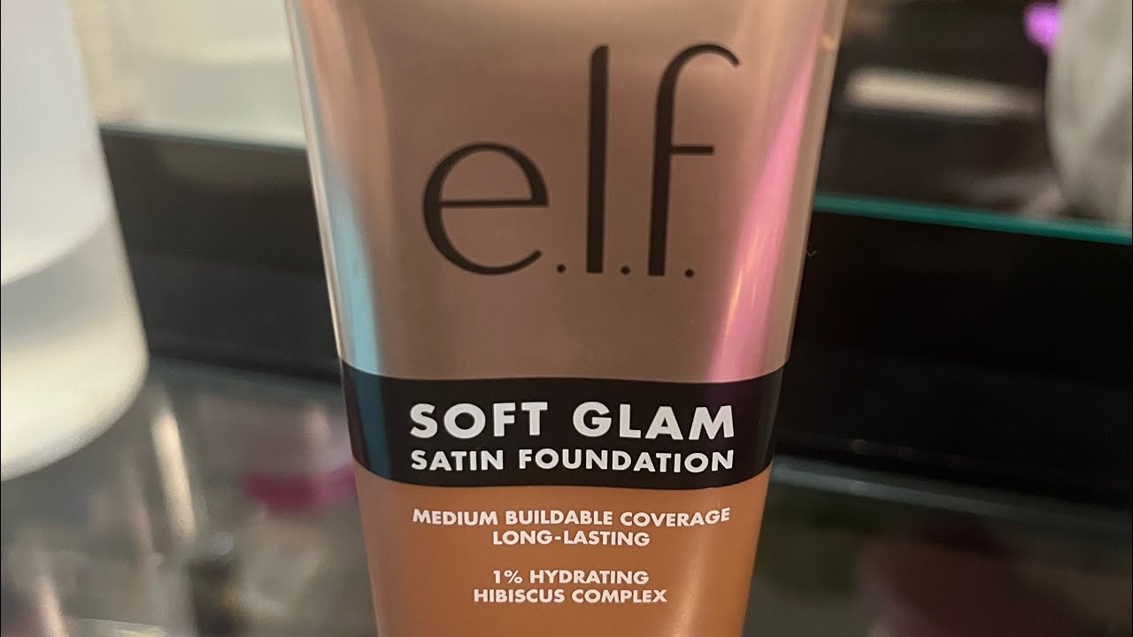Elf Soft Glam Satin Foundation - YouTube