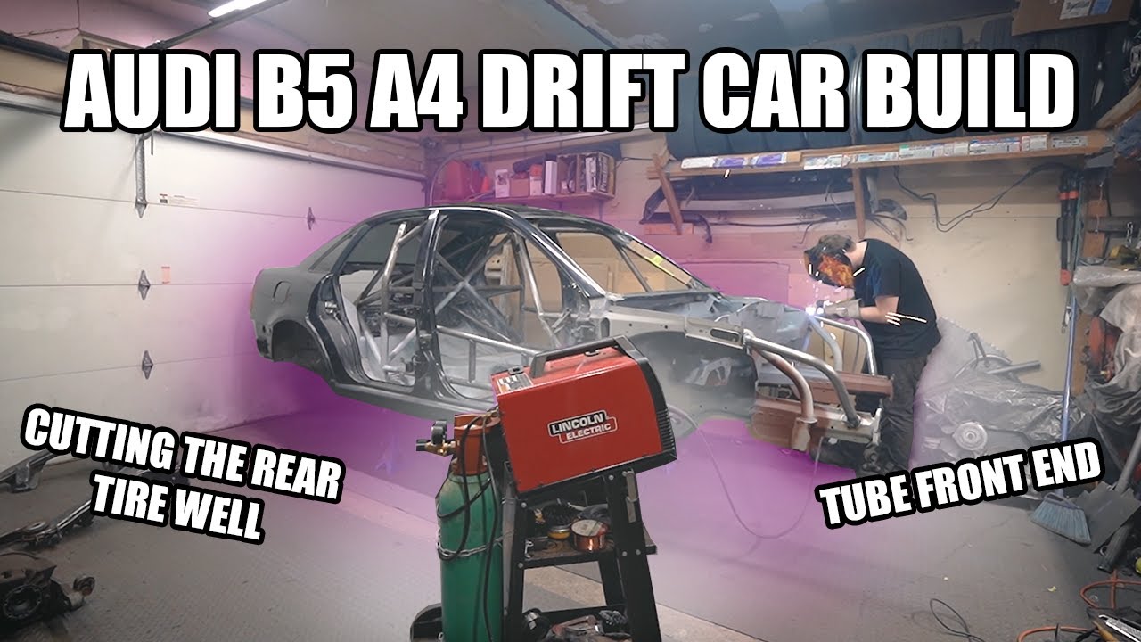 PART 4: Building an Audi A4 Drift Car! The Ultimate Drift B5 - YouTube