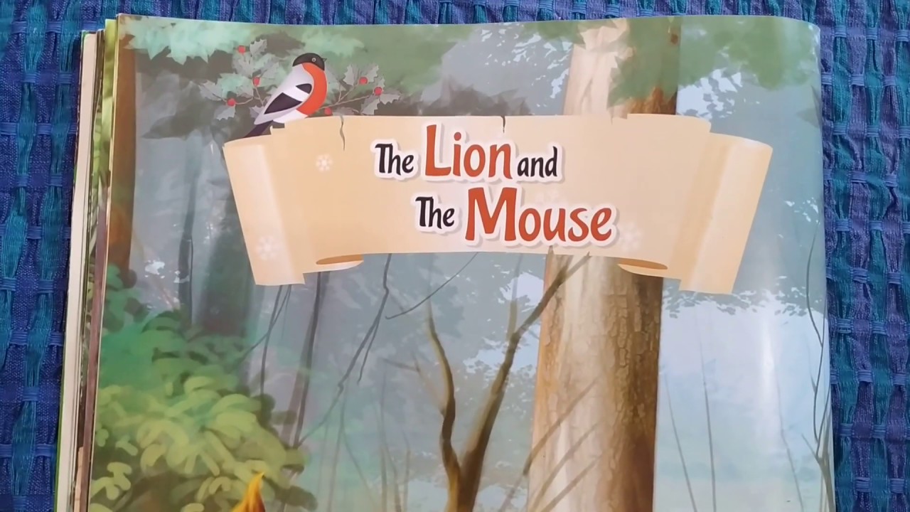 Read Aloud - The Lion and the 🐁 Mouse/ Kids story book - YouTube