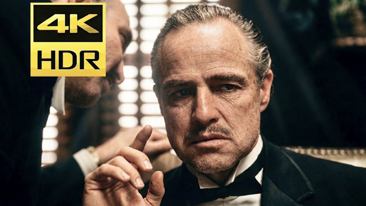 4K HDR | The Godfather 1972 | Opening Scene - YouTube