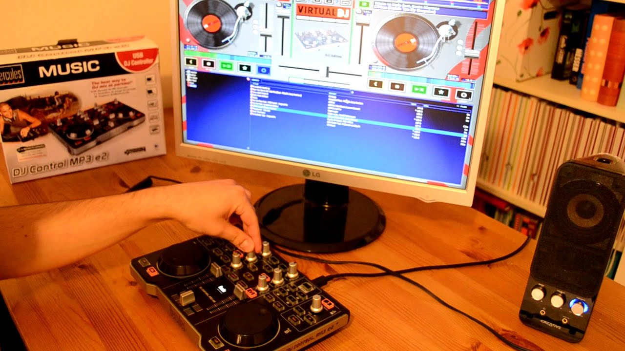 Hercules Dj Control MP3 e2 - YouTube