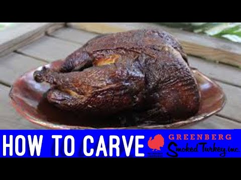 Greenberg Smoked Turkey | Carved by award-winning taxidermist Allis ...