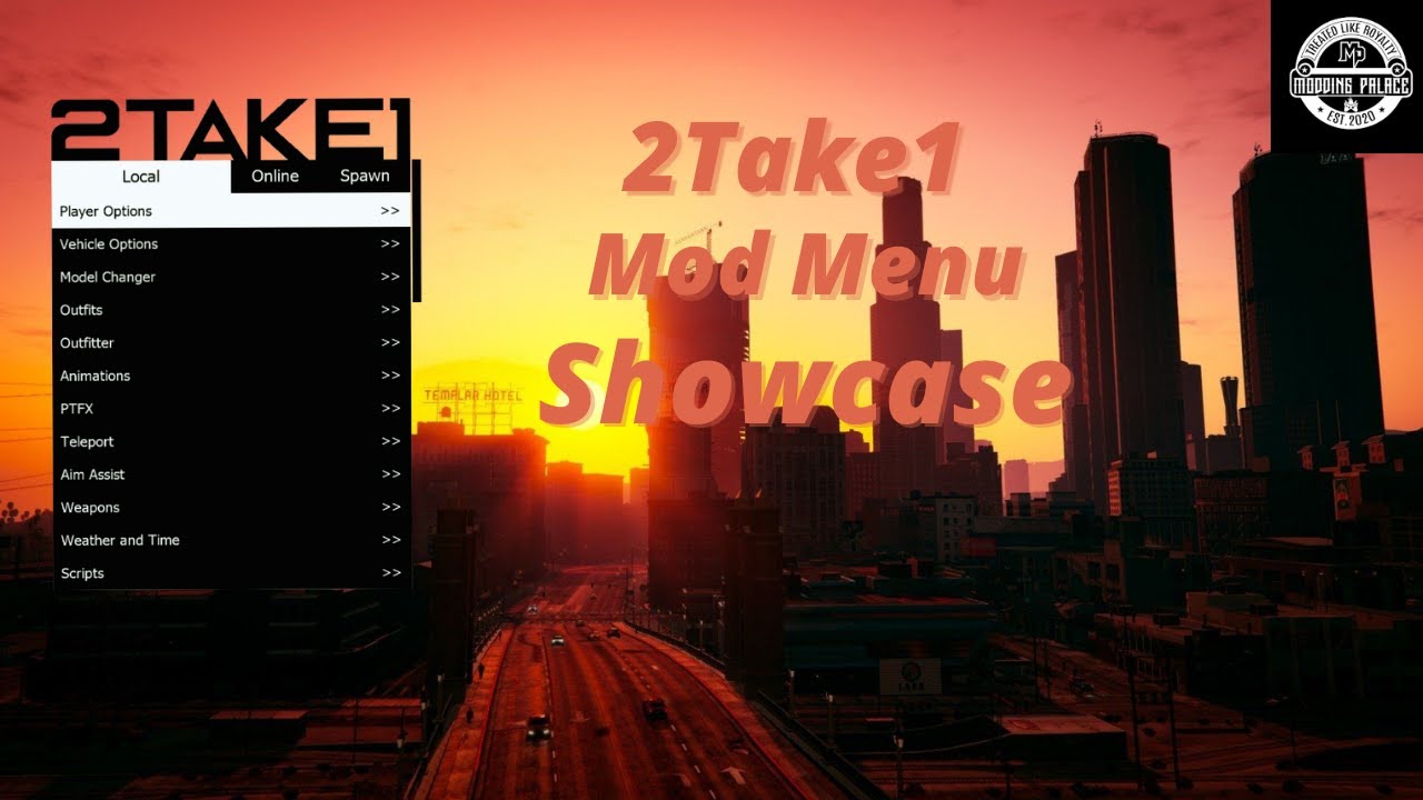 2Take1 Mod Menu Showcase - YouTube