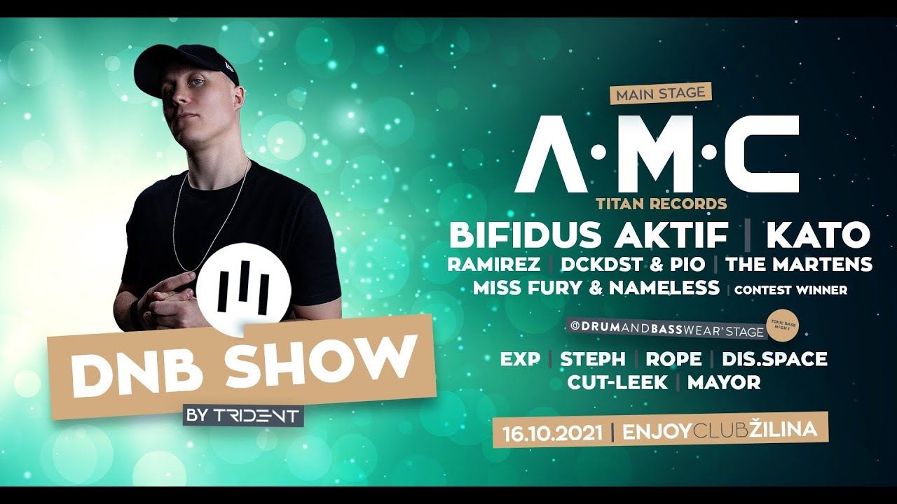 DnB show by III TRIDENT w. A.M.C - Teaser - YouTube