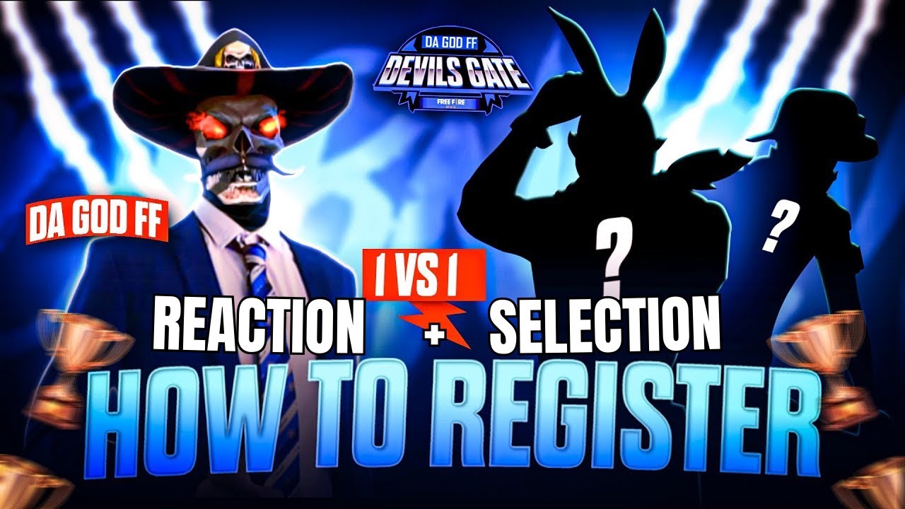 FREE FIRE REACTION STREAM LIVE || SELECTION FOR 1V1 TOURNAMENT || 🎯🔥 ...