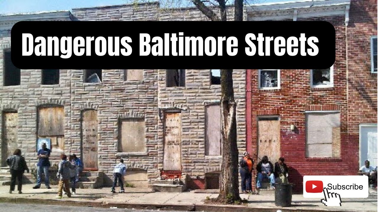 Dangerous Baltimore Streets - YouTube
