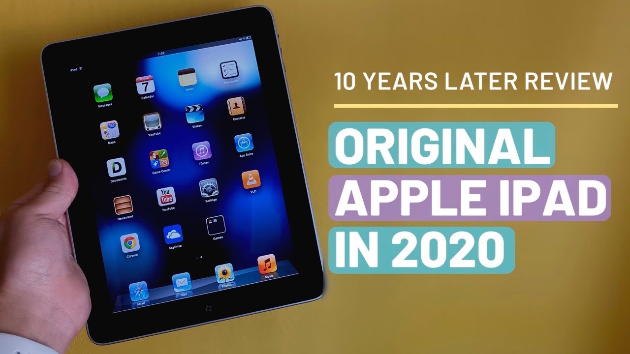 Original Apple iPad 10 YEARS LATER Review - Is it Still Usable?? - YouTube