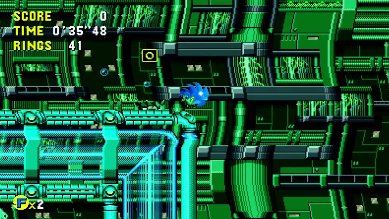 Sonic CD (XBLA) - Tidal Tempest: Zone 1: Good Future Playthrough (Sonic ...