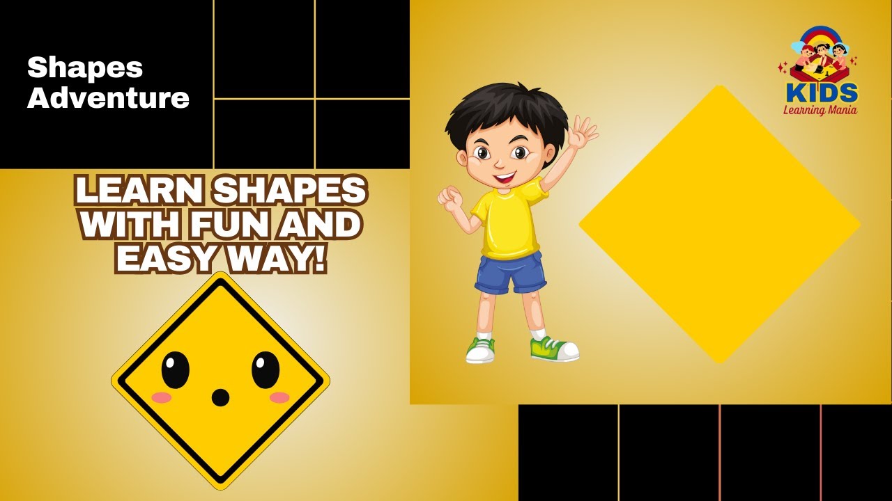 Rhombus Shape | Rhombus Song In Fun Way | Rhombus Poem | Kids Learning ...
