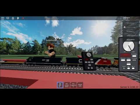 [RO-Scale] Joliet: BNSF # 9380 - CN # 2800 - NS # 7500 & SP Passenger ...