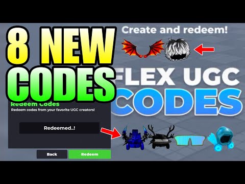 *NEW CODES* ALL WORKING CODES FOR FLEX UGC IN JUNE 2026 - ROBLOX FLEX UGC CODES IN 2026