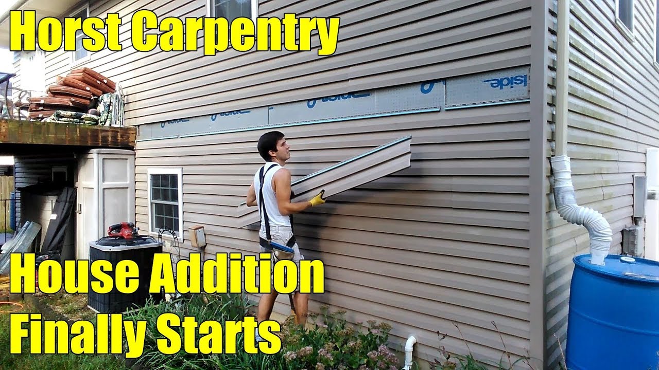 House Addition | Starting the Project | Day 1 - YouTube