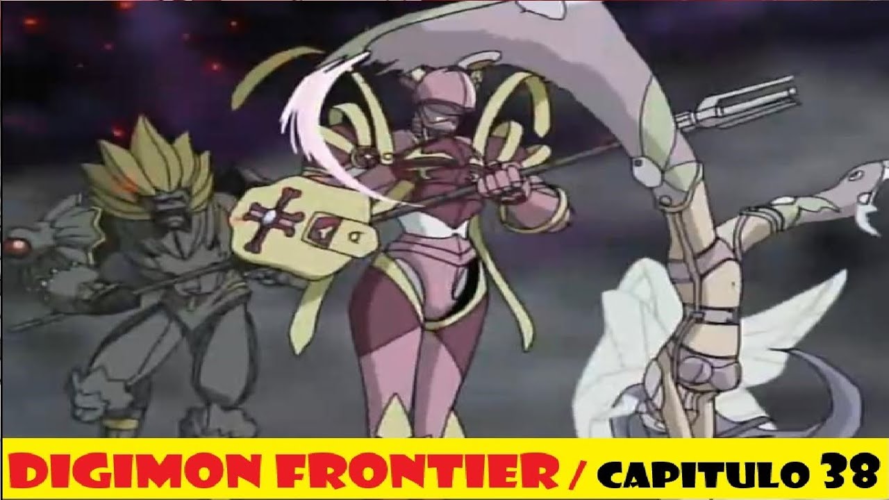La aparición de los caballeros reales | DIGIMON FRONTIER CAPITULO 38 ...