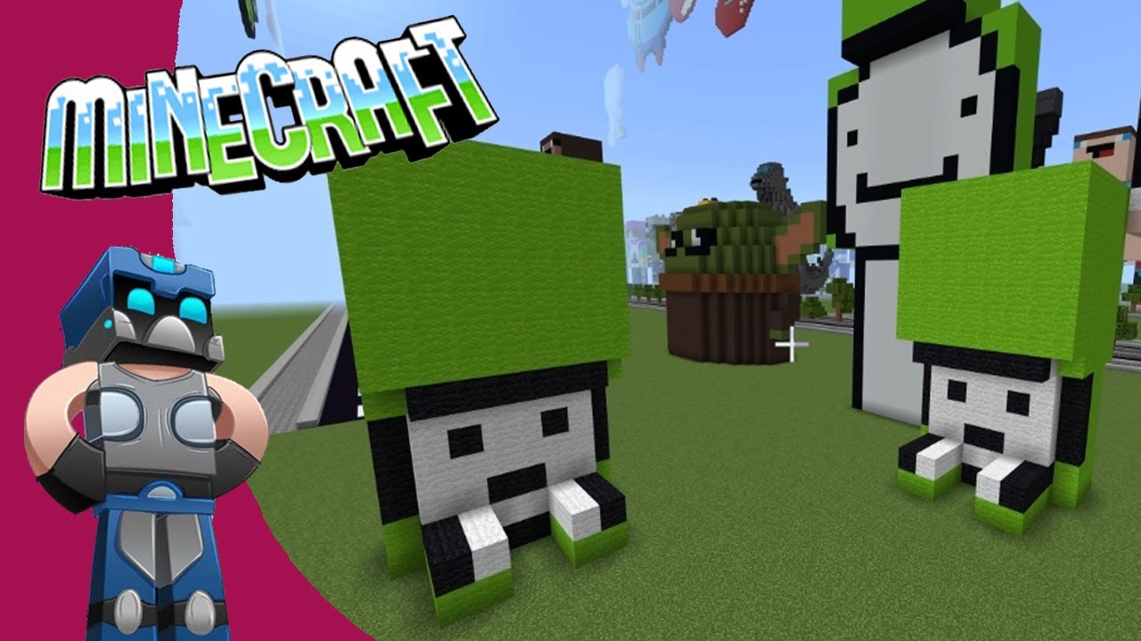 Minecraft: Como hacer Dream Peluche Tutorial - YouTube