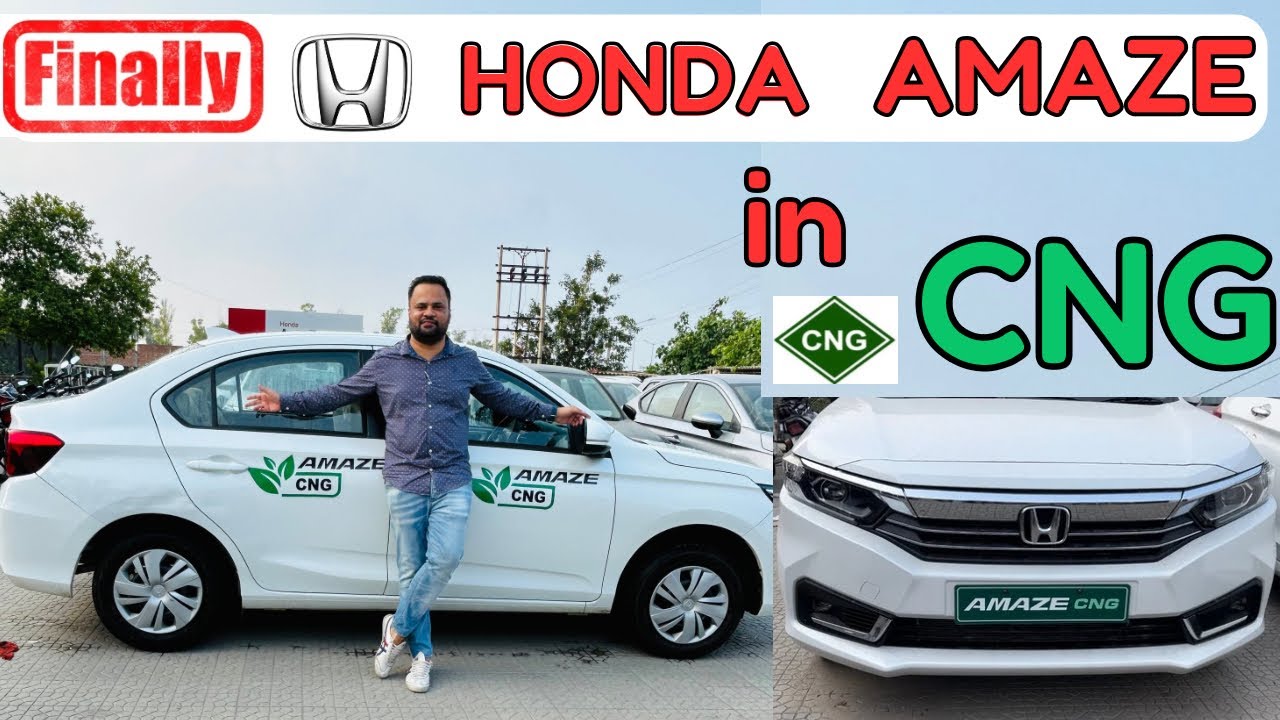 Honda Amaze CNG : Everything You Need to Know Before Buying - YouTube