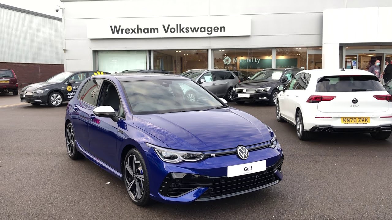 Volkswagen Golf R MK8 Lapiz Blue Brand New Car | Wrexham Volkswagen ...