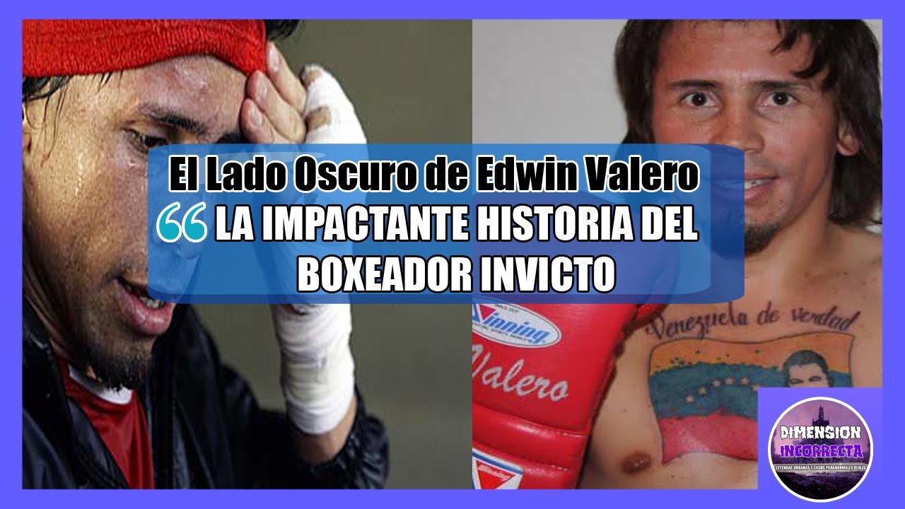 El Lado Oscuro de Edwin Valero: La Impactante Historia del Boxeador ...