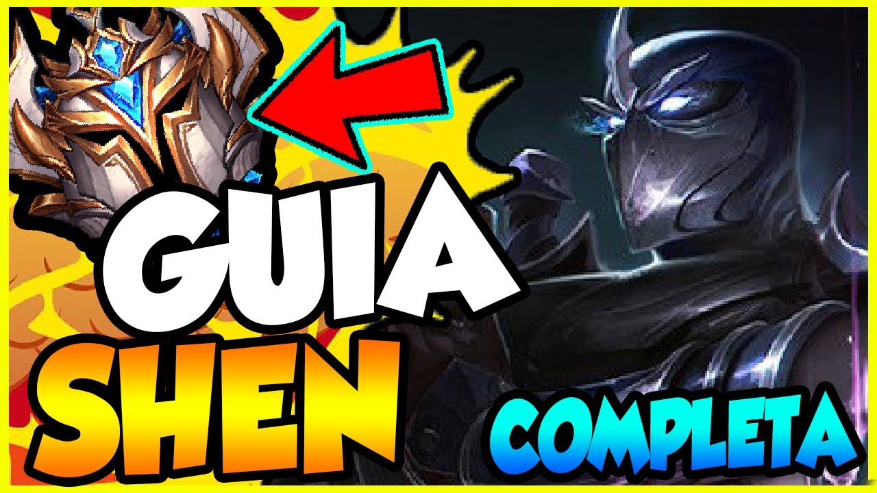 GUÍA SHEN S10 TOP Y SUPPORT | (CÓMO JUGAR CON SHEN - COMBOS) | (👇 SHEN ...