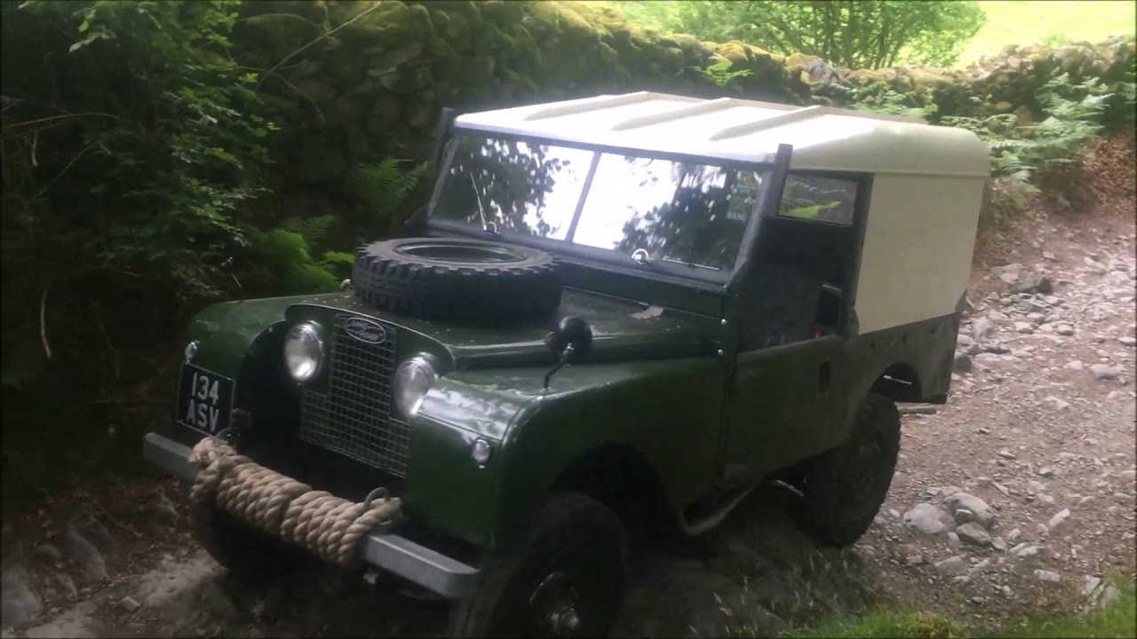 Classic Land Rover Series 1's Green Laning - Grizedale Forest - YouTube