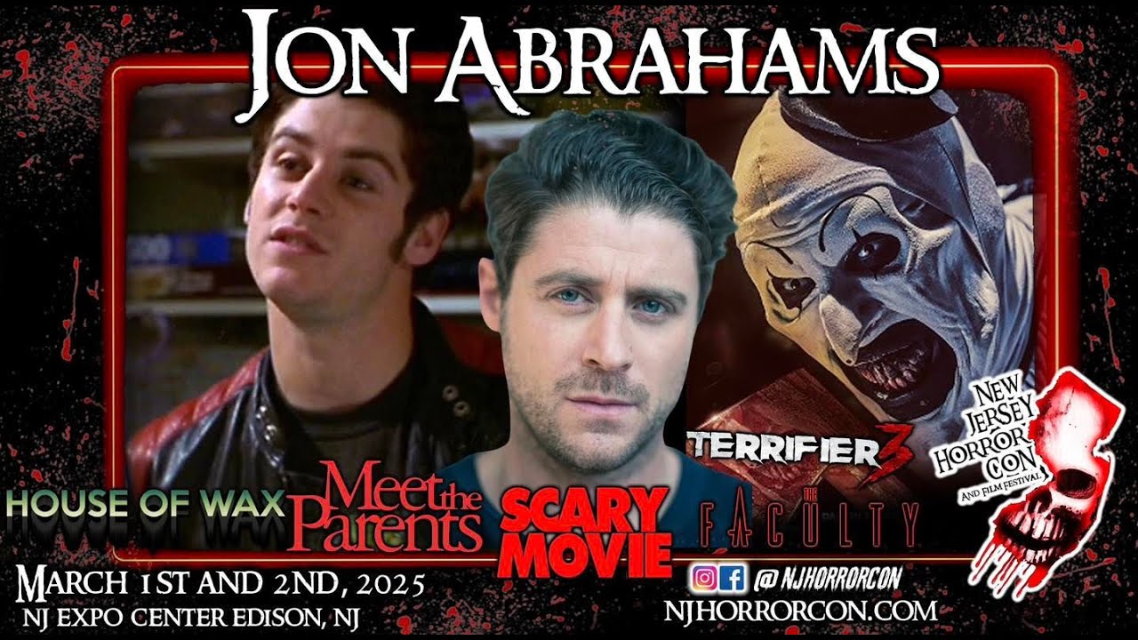 Interview With Jon Abrahams at NJ Horror Con March 2025 - YouTube