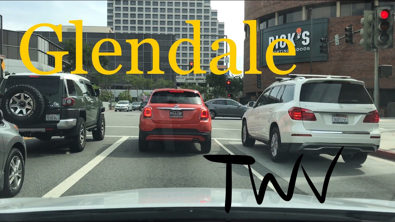 Driving around in Glendale, CA - YouTube