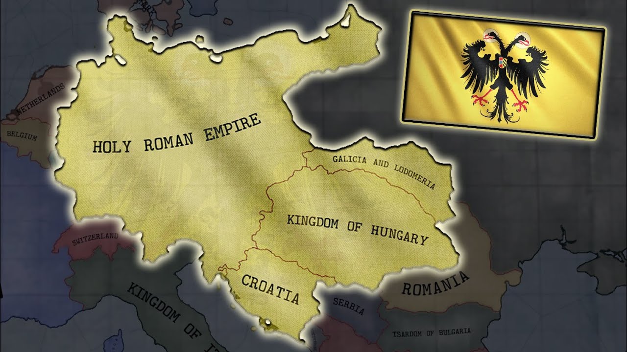 What if Austria and Germany had formed The HRE in World War I - Hoi4 ...