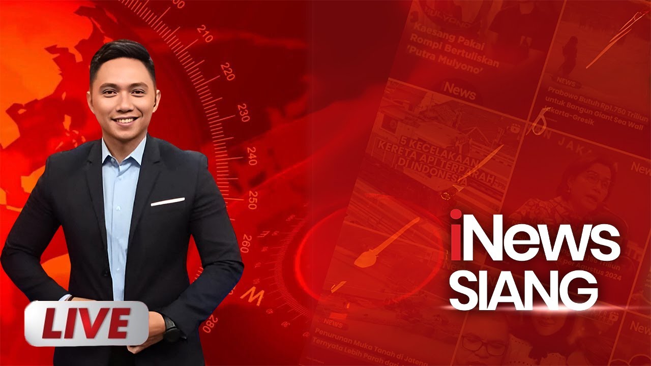 🔴[LIVE NOW] iNews Siang | Selasa, 26 November 2024 - YouTube