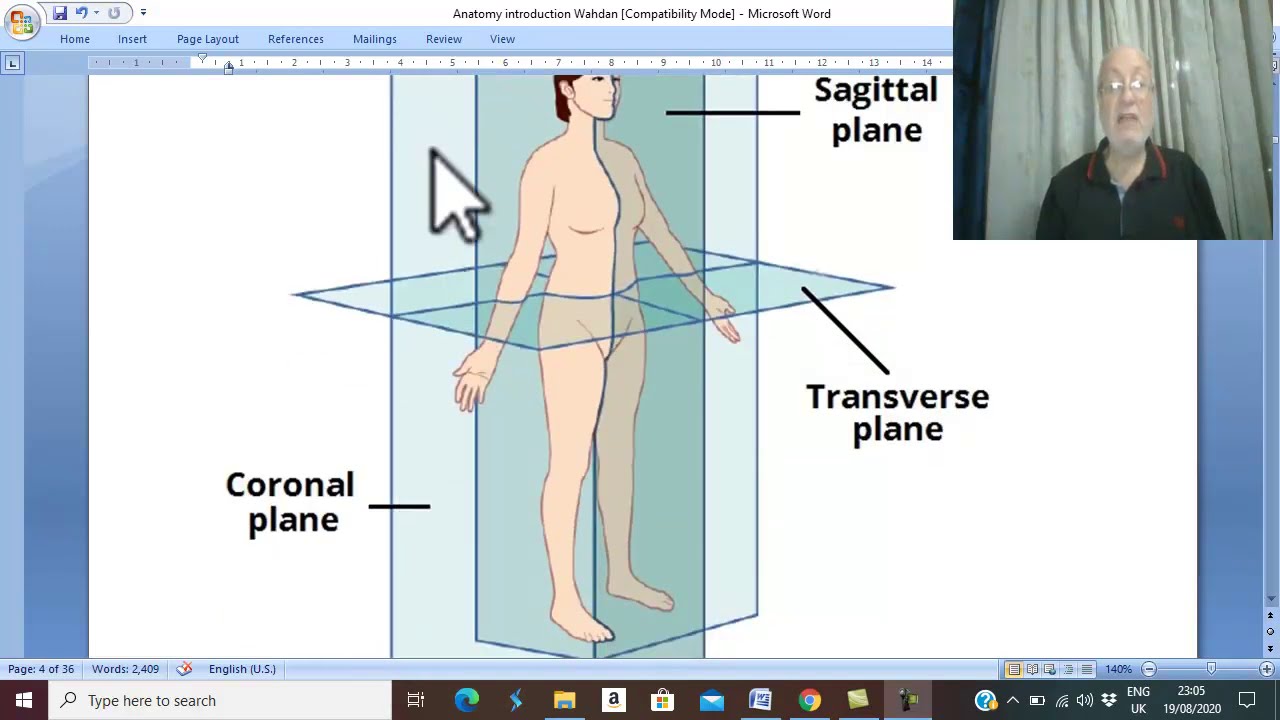 Introduction to anatomy in Arabic 1 (Positions and planes ) , by Dr ...