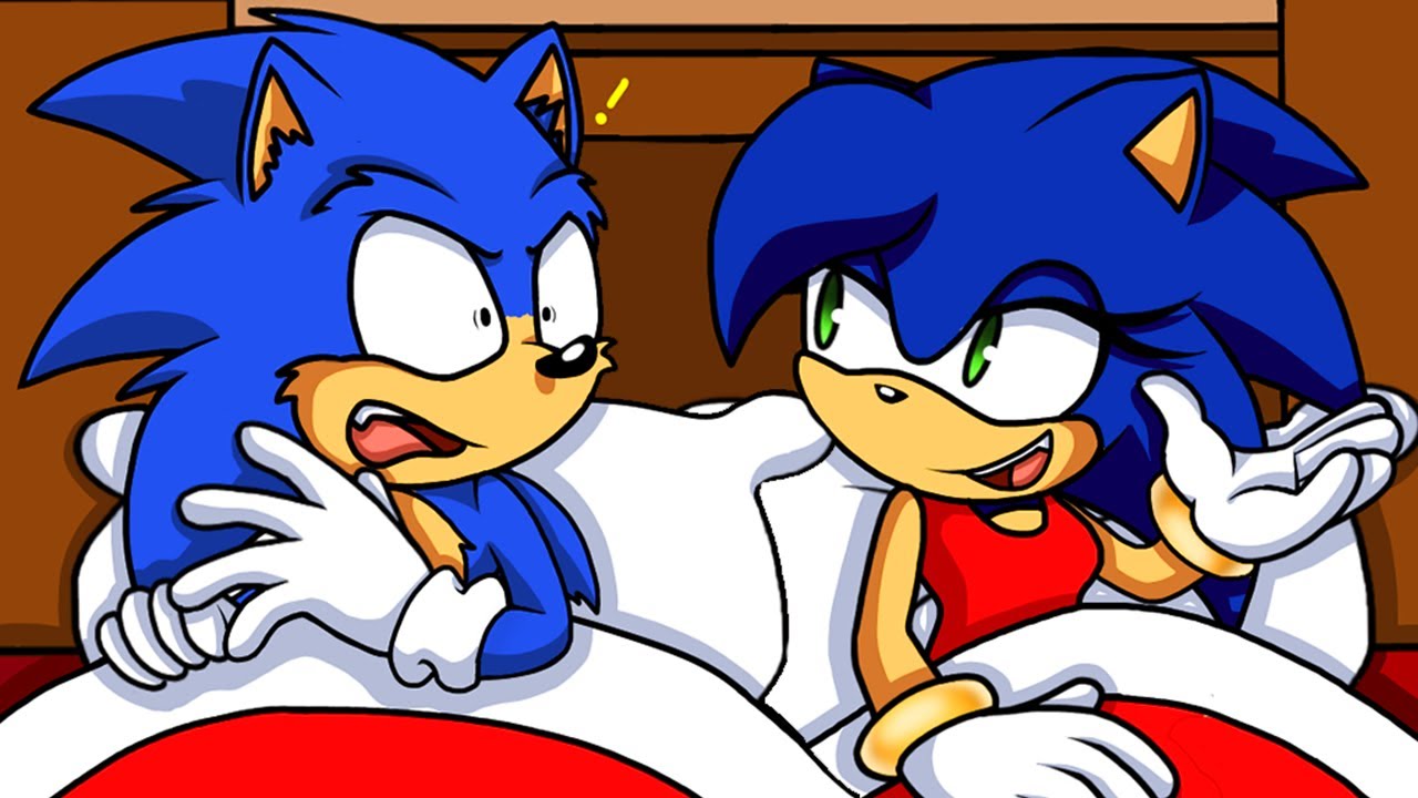 Dark Sonica Kisses Shadow Sonic Comic Dub Youtube