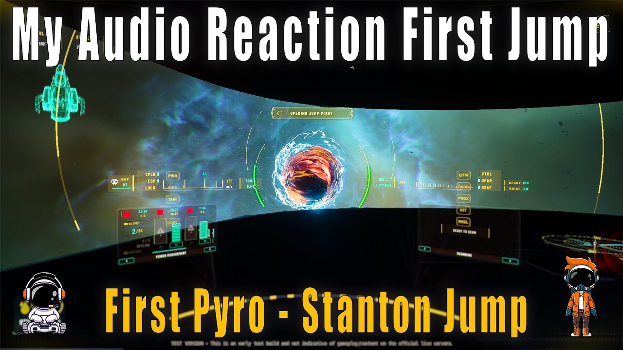 My Reaction to My First Pyro to Stanton Jump in Star Citizen [4K] - YouTube
