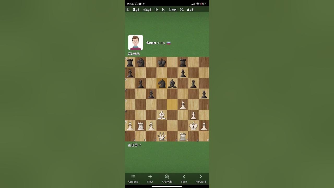 a simple chess game on chess.com - YouTube