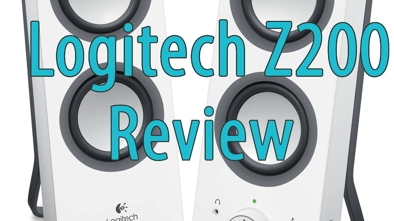Logitech Z200 Speakers -Review - YouTube