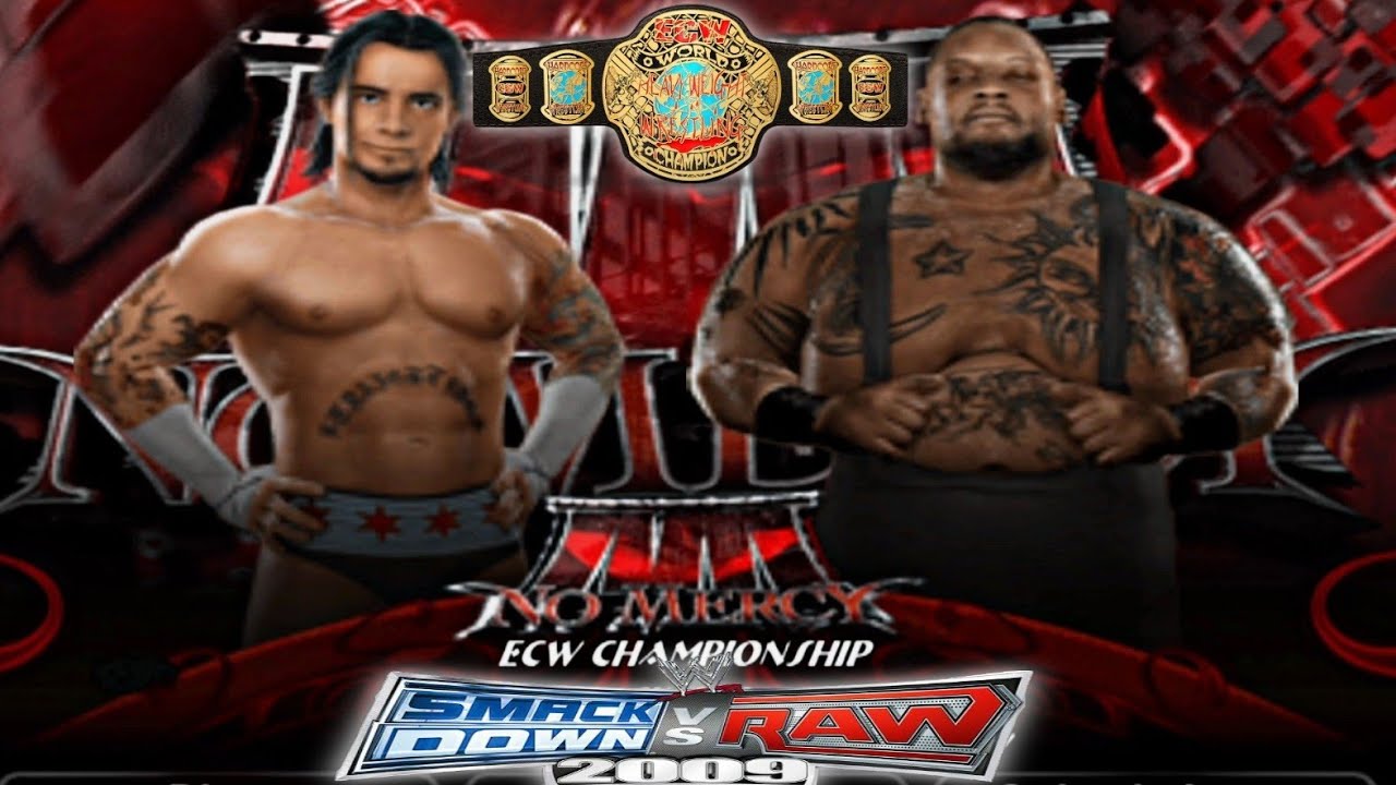 WWE CM Punk vs Big Daddy V ECW Championship No Mercy 2007 | SmackDown ...