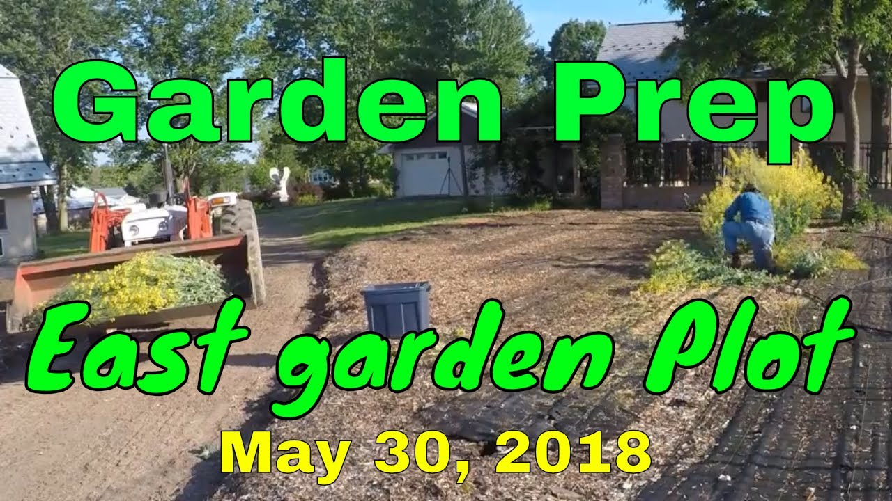 East Garden Plot Preparation Day 1 - YouTube