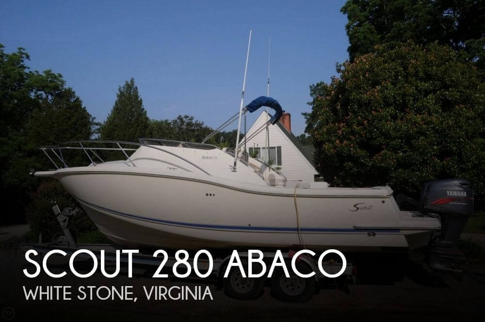 [SOLD] Used 2000 Scout 280 Abaco in White Stone, Virginia - YouTube