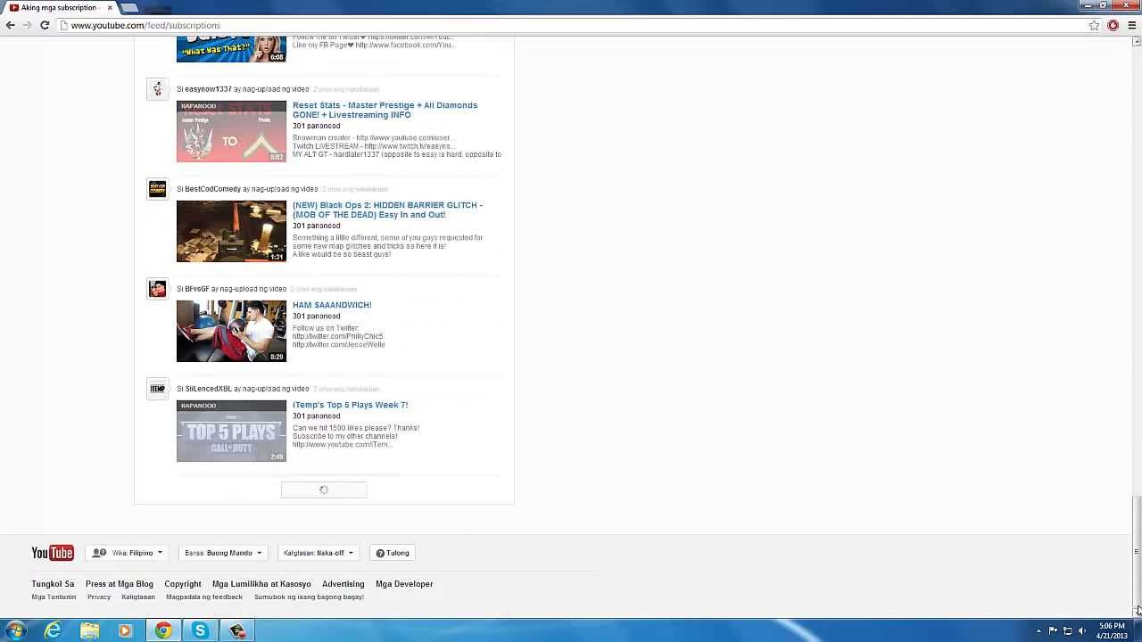 How to Change the Language on Youtube ( 2015 Layout ) - YouTube