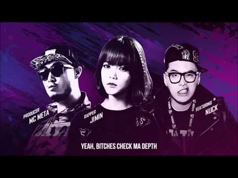 [HD] Jimin (AOA), MC Meta, Nuck - T4SA (Unpretty Rap Star) [English Subbed]