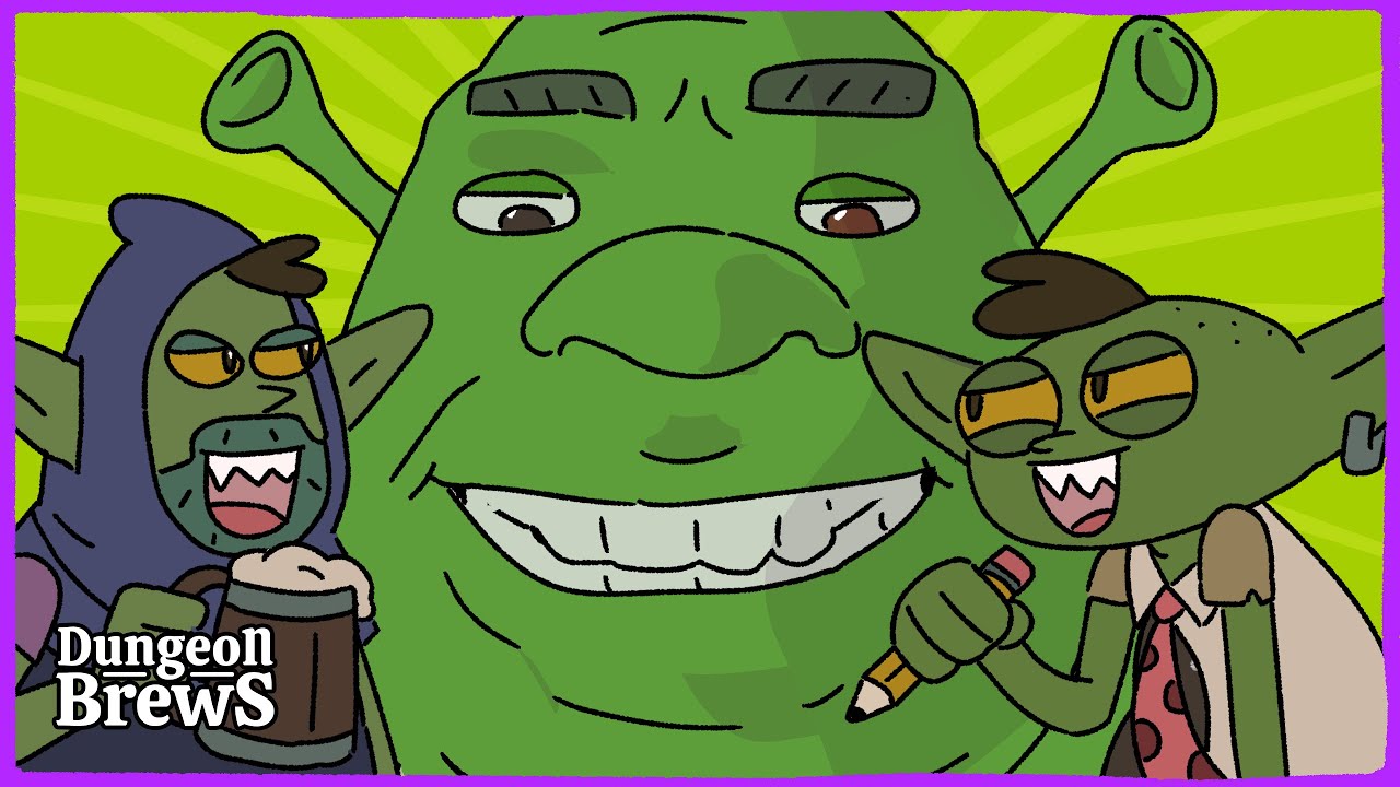 Drawing Shrek As a DnD Character - YouTube