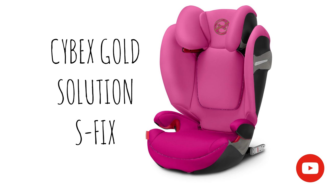 Seggiolino Auto CYBEX Gold Solution S-Fix - YouTube
